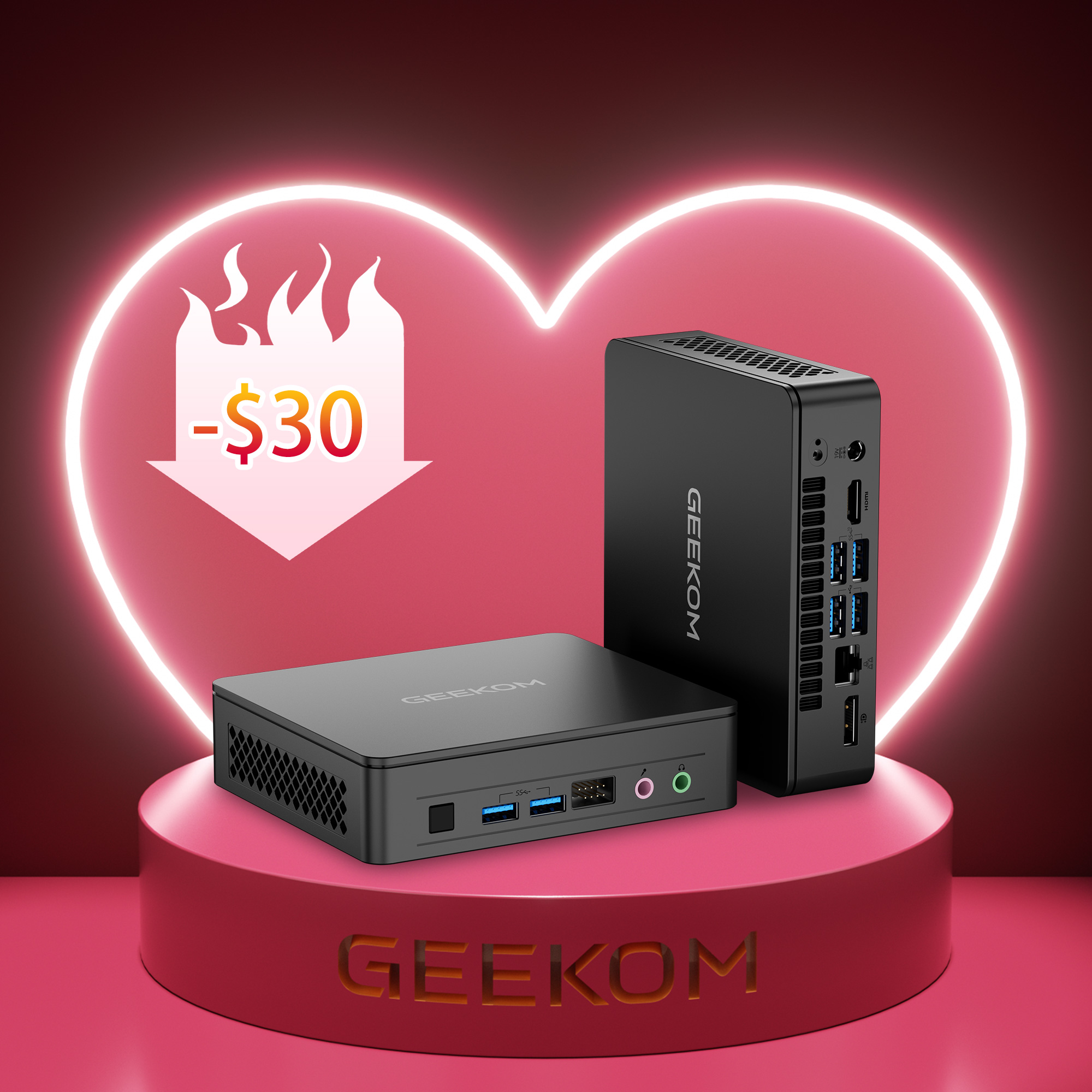 GEEKOM XT12 Pro | 12th Gen i9 Mini PC - Born for Creativity